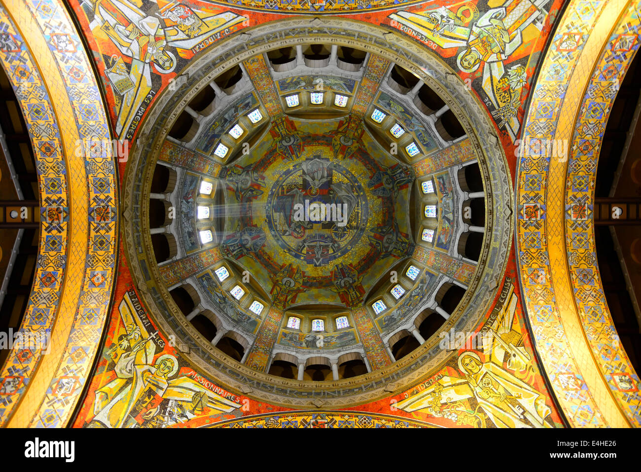 National Shrine of St. Therese Lisieux France Little Flower Basilica ...