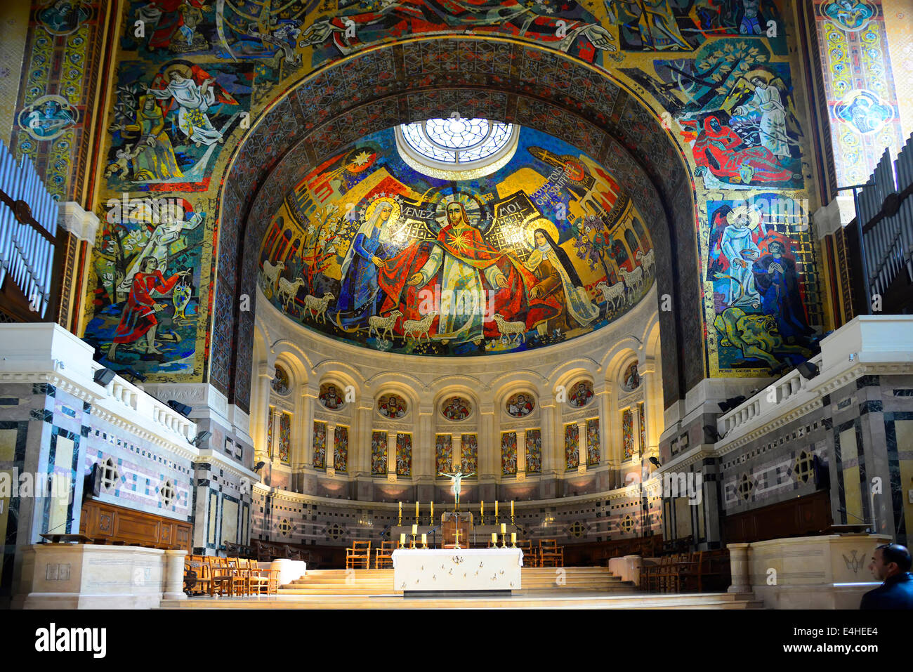 National Shrine of St. Therese Lisieux France Little Flower Basilica ...