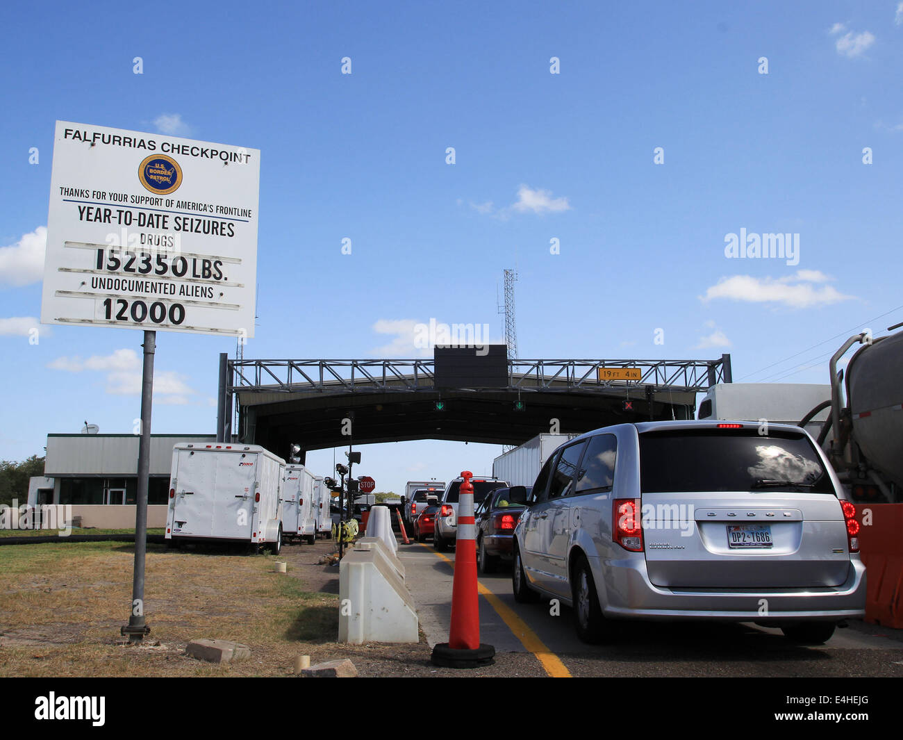 Immigration checkpoint texas hi-res stock photography and images - Alamy
