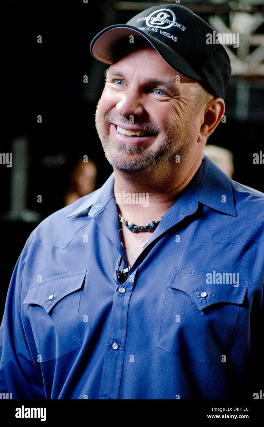 Nashville Tennessee, July 10, 2014. Garth Brooks, Country Music artist ...