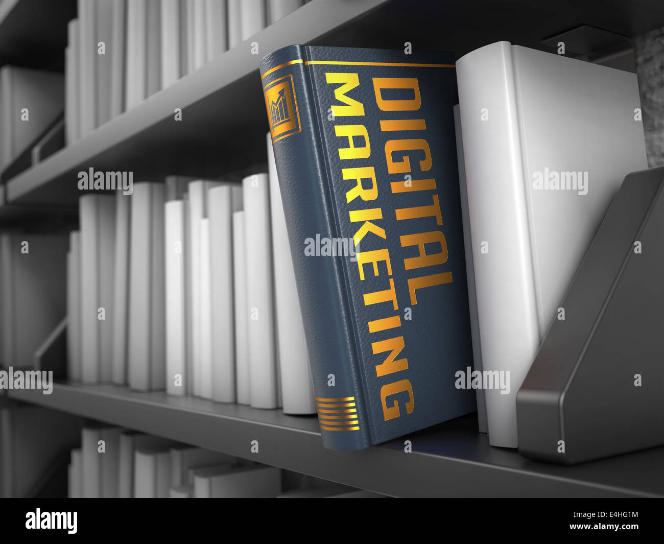 Digital Marketing - Title of Book Stock Photo - Alamy