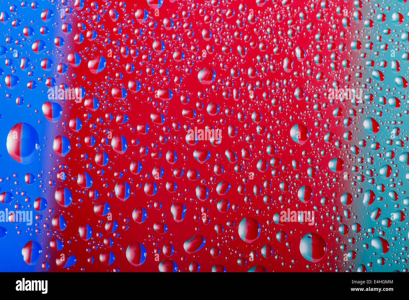 colored drops on the surface Stock Photo - Alamy