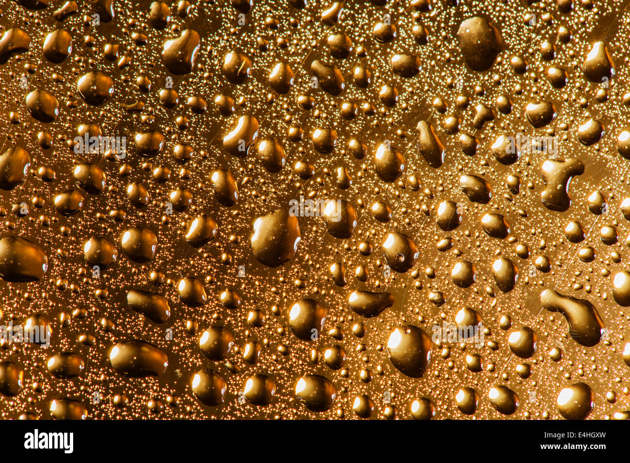 colored drops on the surface Stock Photo - Alamy