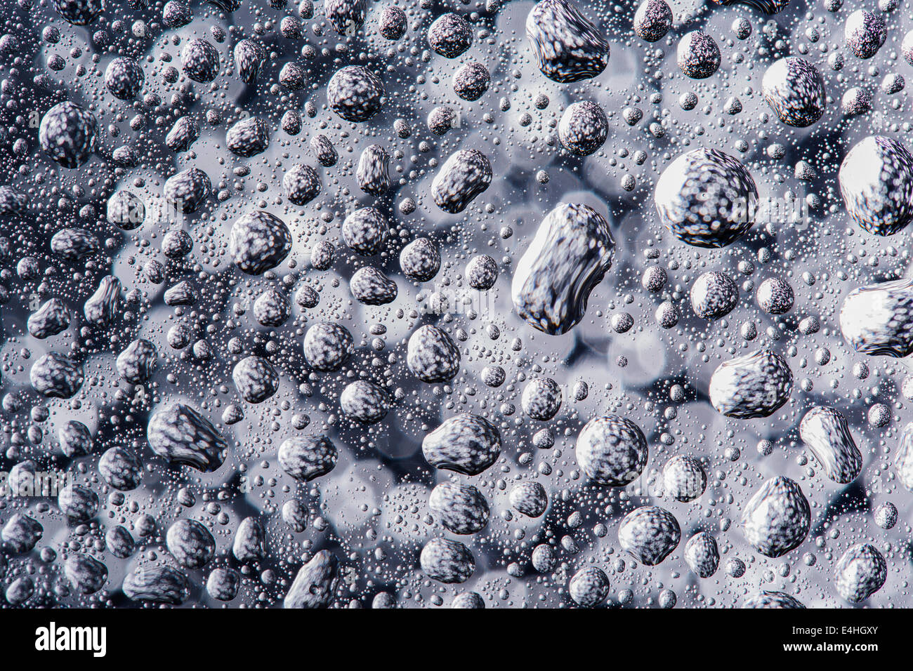 colored drops on the surface Stock Photo - Alamy