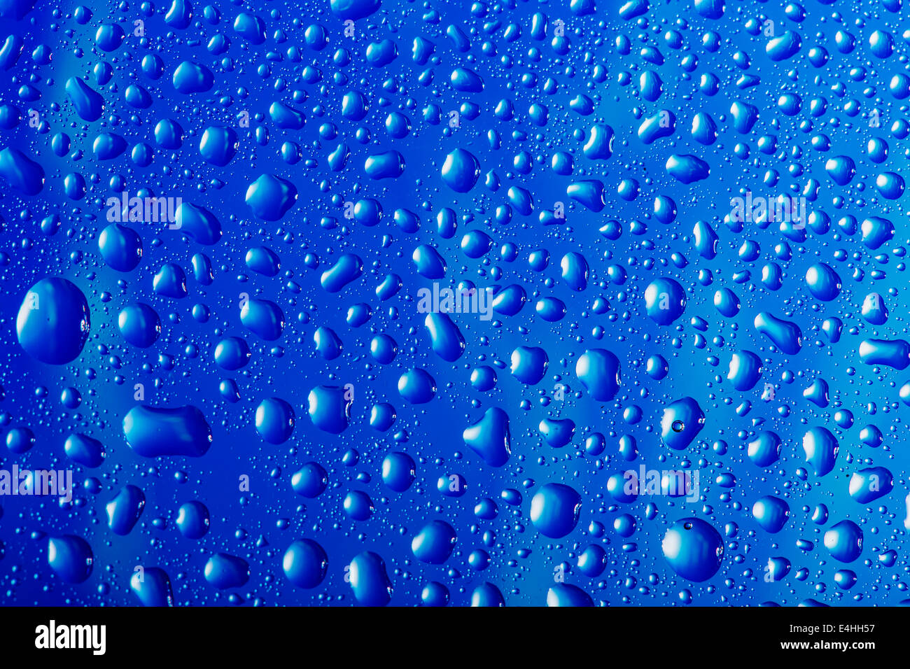 colored drops on the surface Stock Photo - Alamy