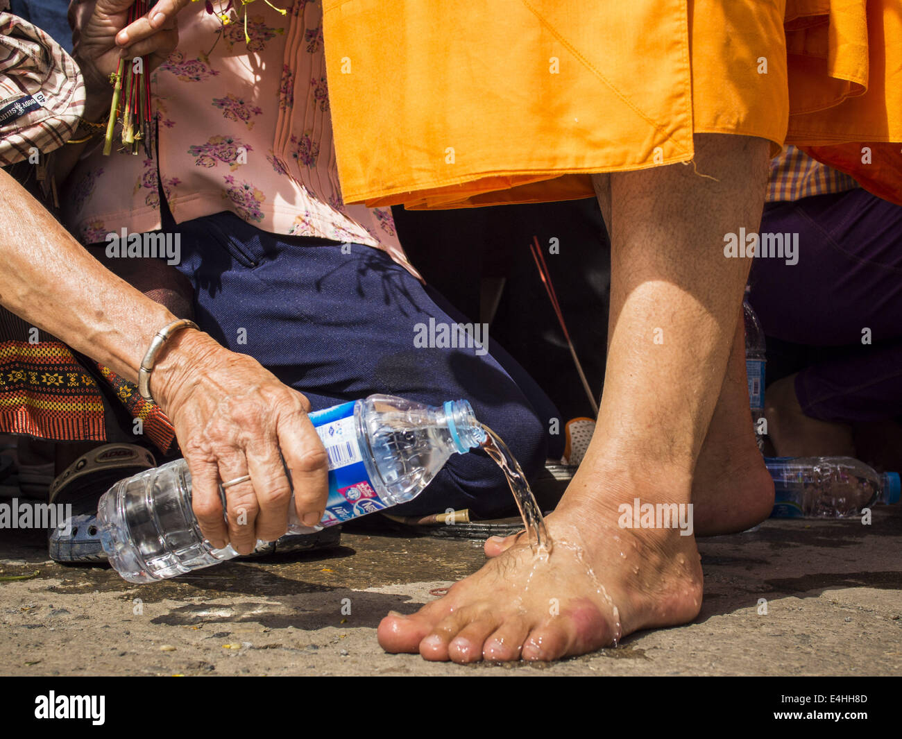 Monks Feet High Resolution Stock Photography and Images - Alamy