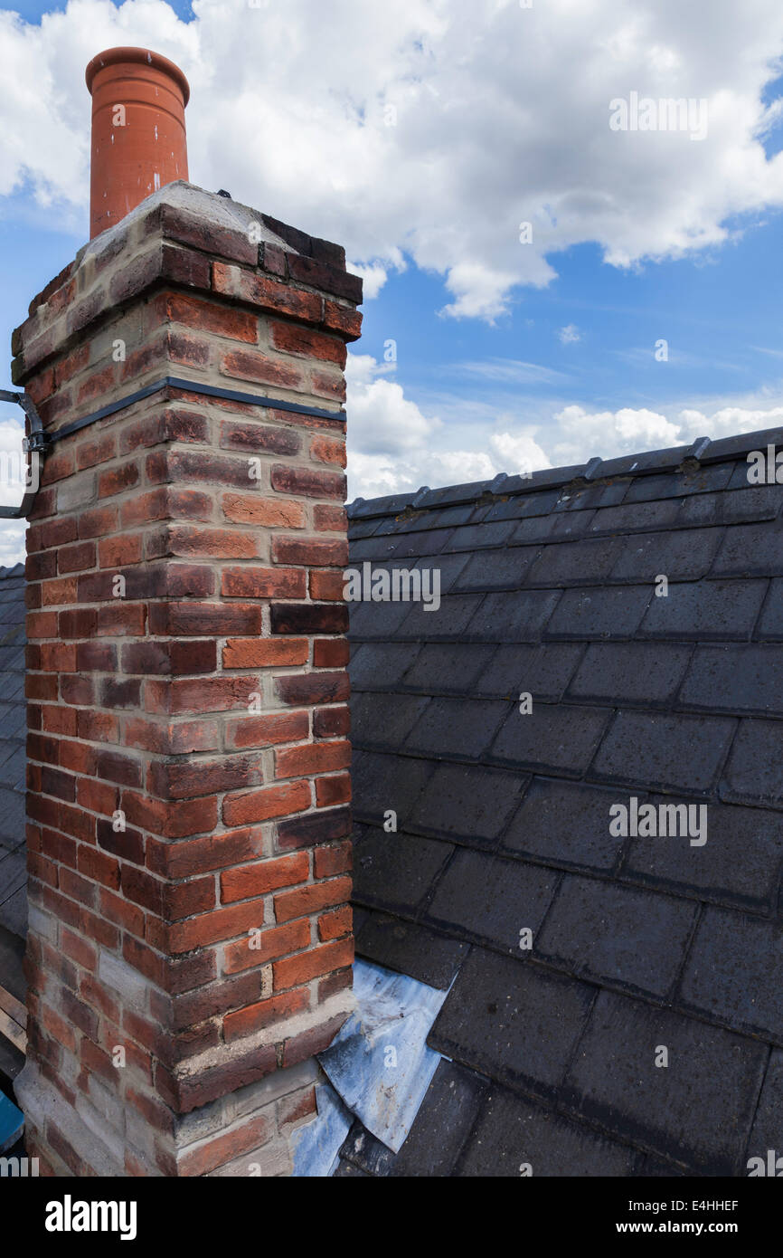 Brick Chimney Stack Stock Photo - Alamy