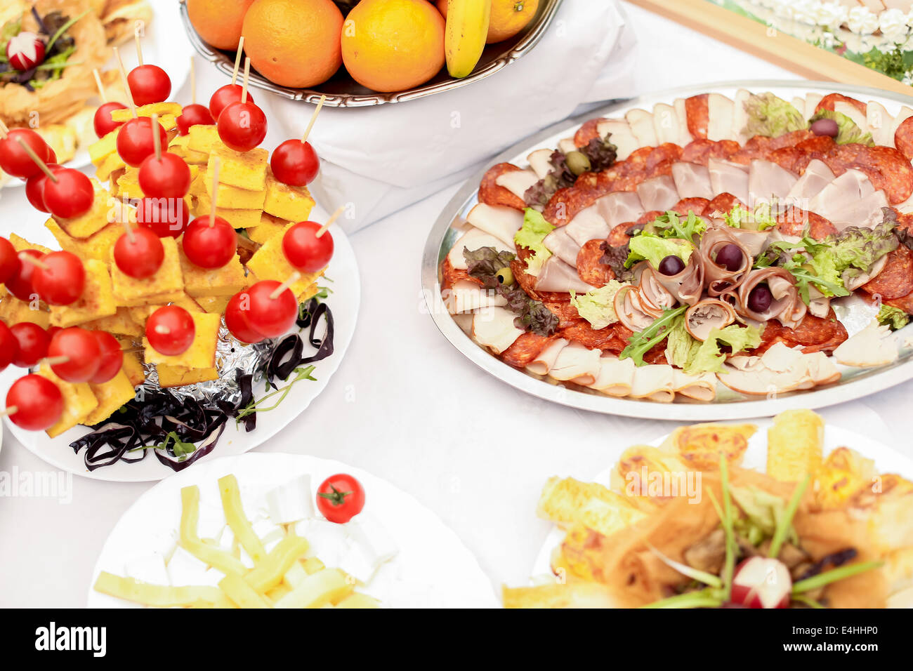 Food on the table Stock Photo - Alamy