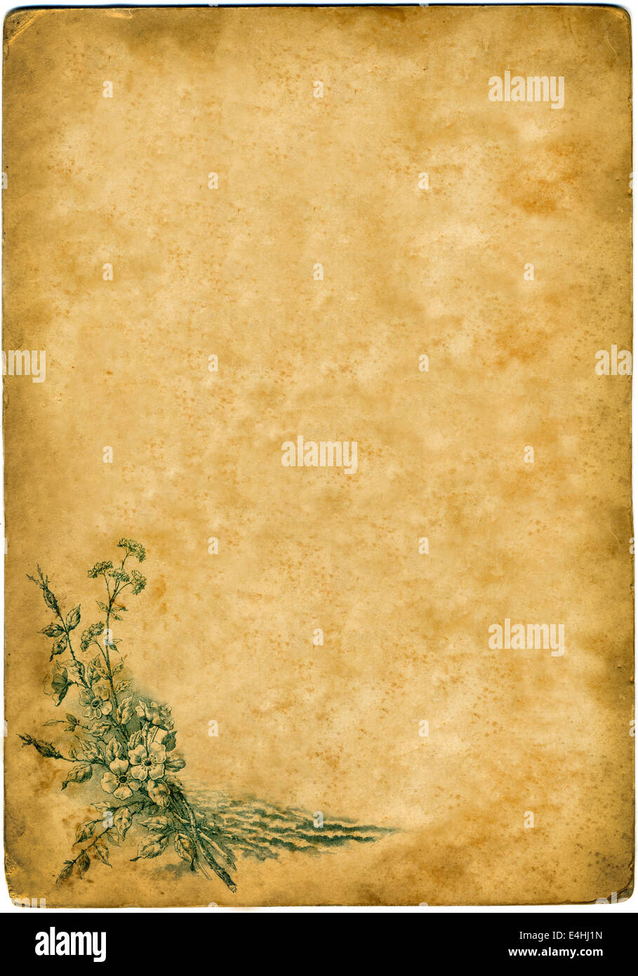 Old paper texture with age marks Stock Photo - Alamy