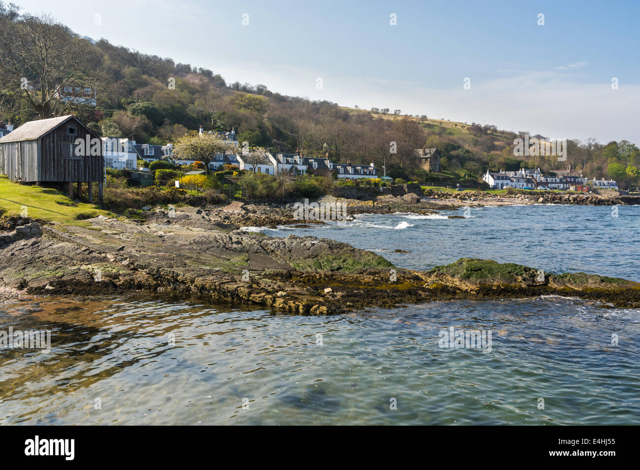 Corrie on the Isle of Arran, Scotland Stock Photo - Alamy