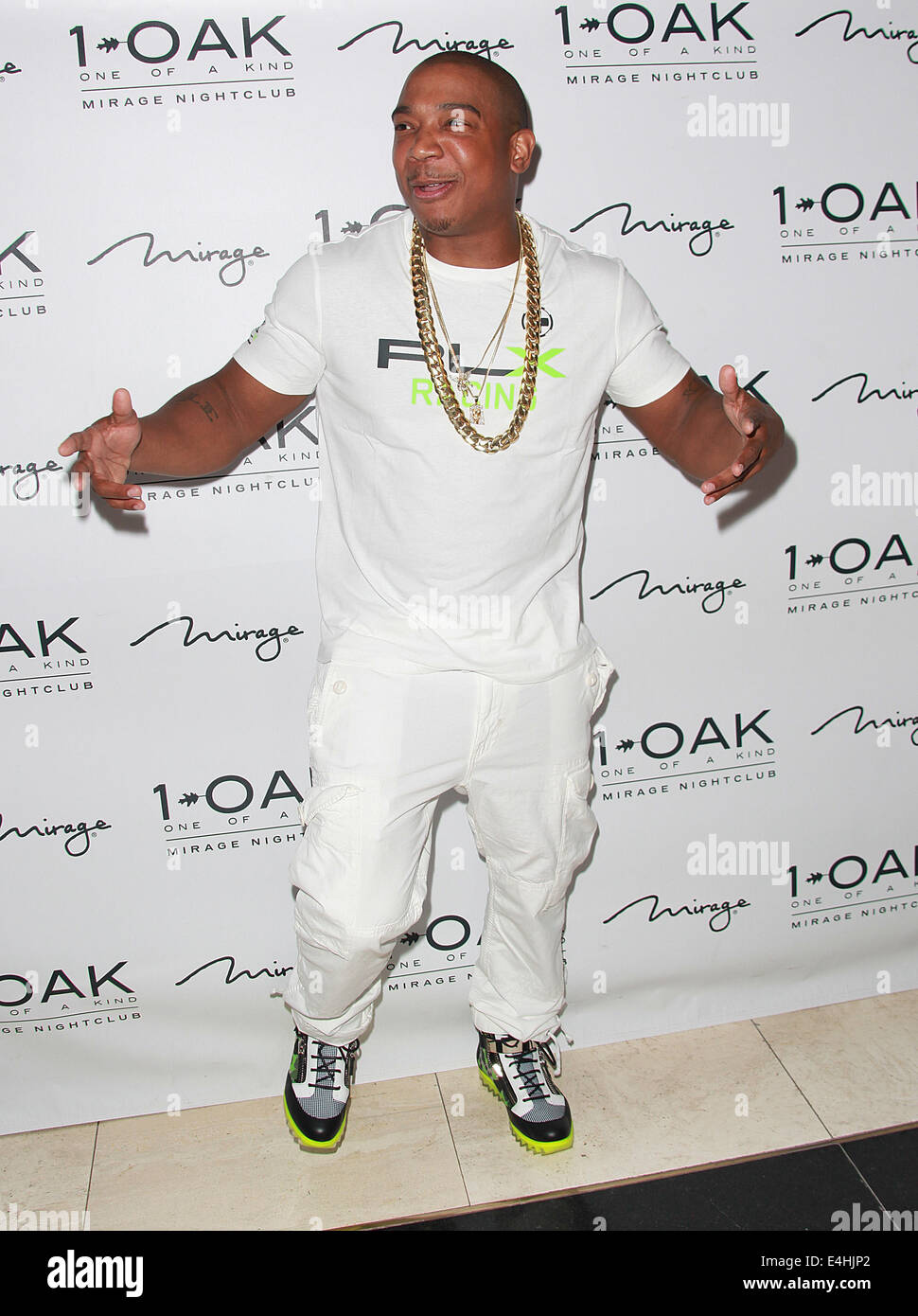 Las Vegas, Nevada, USA. 12th July, 2014. Rapper JaRule arrives for a ...