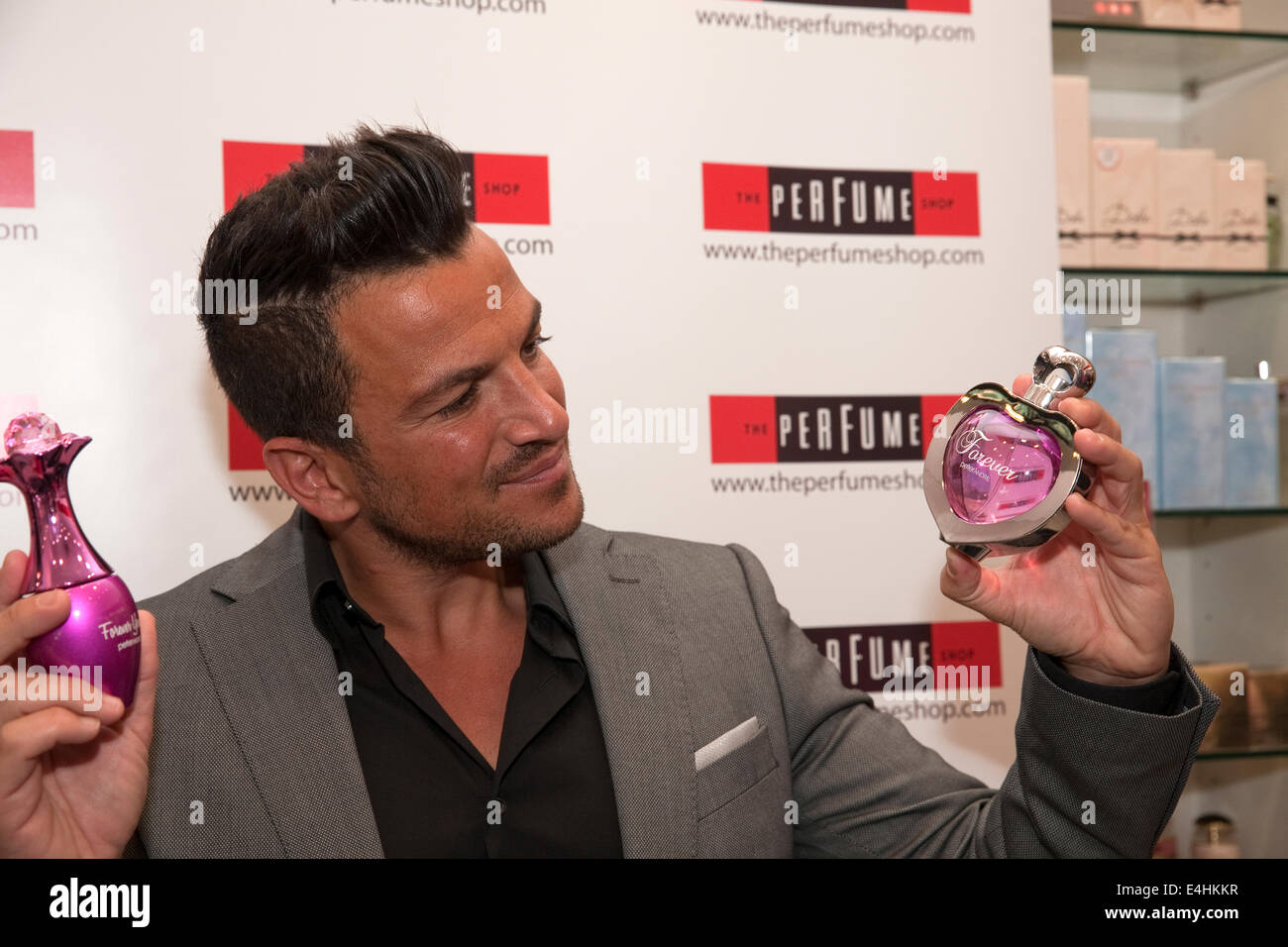 Peter andre launches perfume hi-res stock photography and images - Alamy
