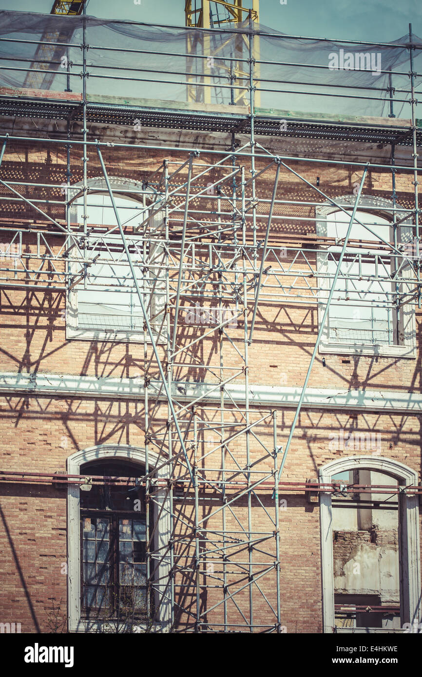 Architecture, Building under construction, engineering Stock Photo - Alamy