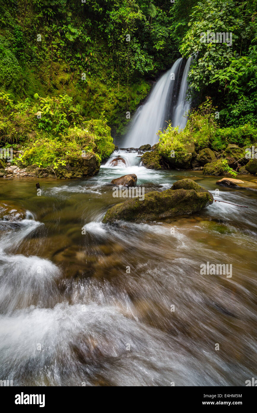 Waterfall Costa Rica Stock Photo - Alamy