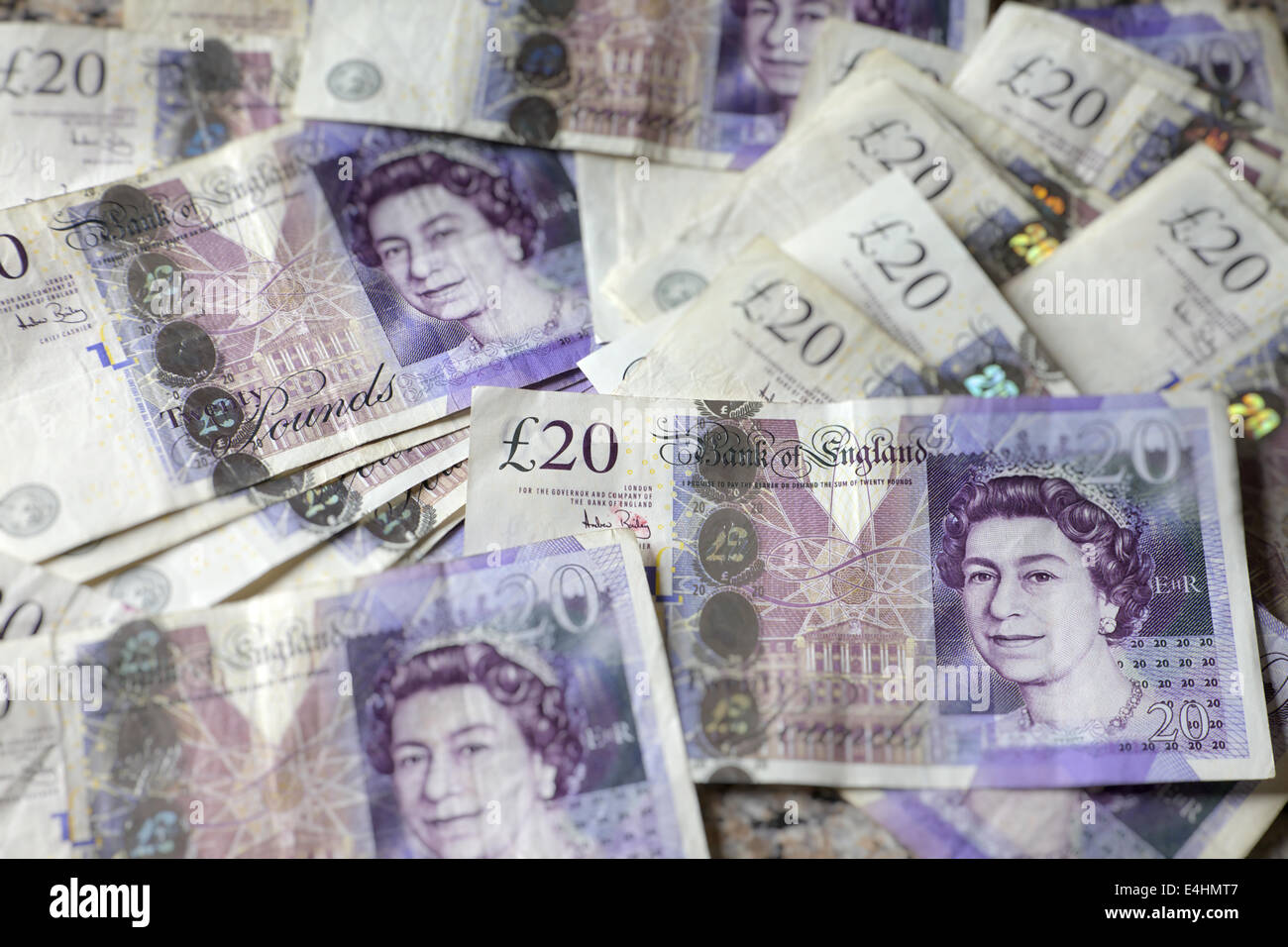 English bank notes hi-res stock photography and images - Alamy
