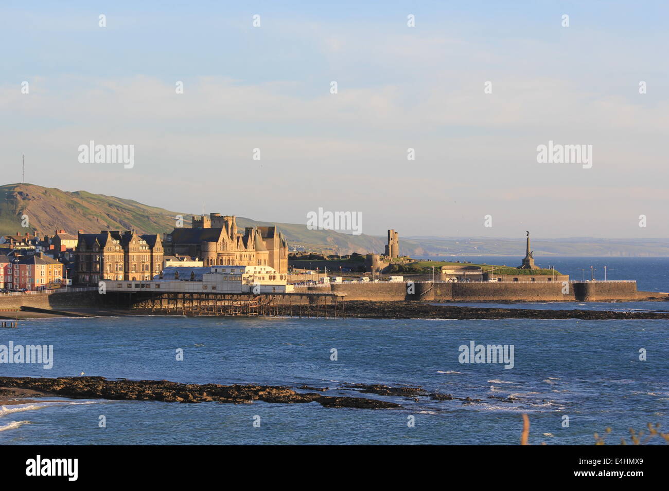 Sunset aberystwyth wales hi-res stock photography and images - Alamy