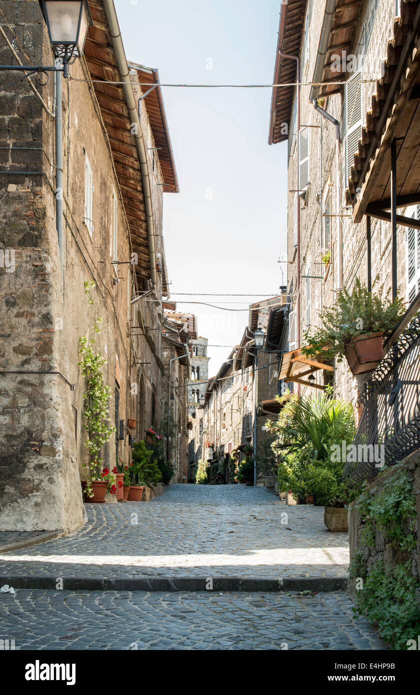 Traditional Italian homes. Old buildings Stock Photo - Alamy