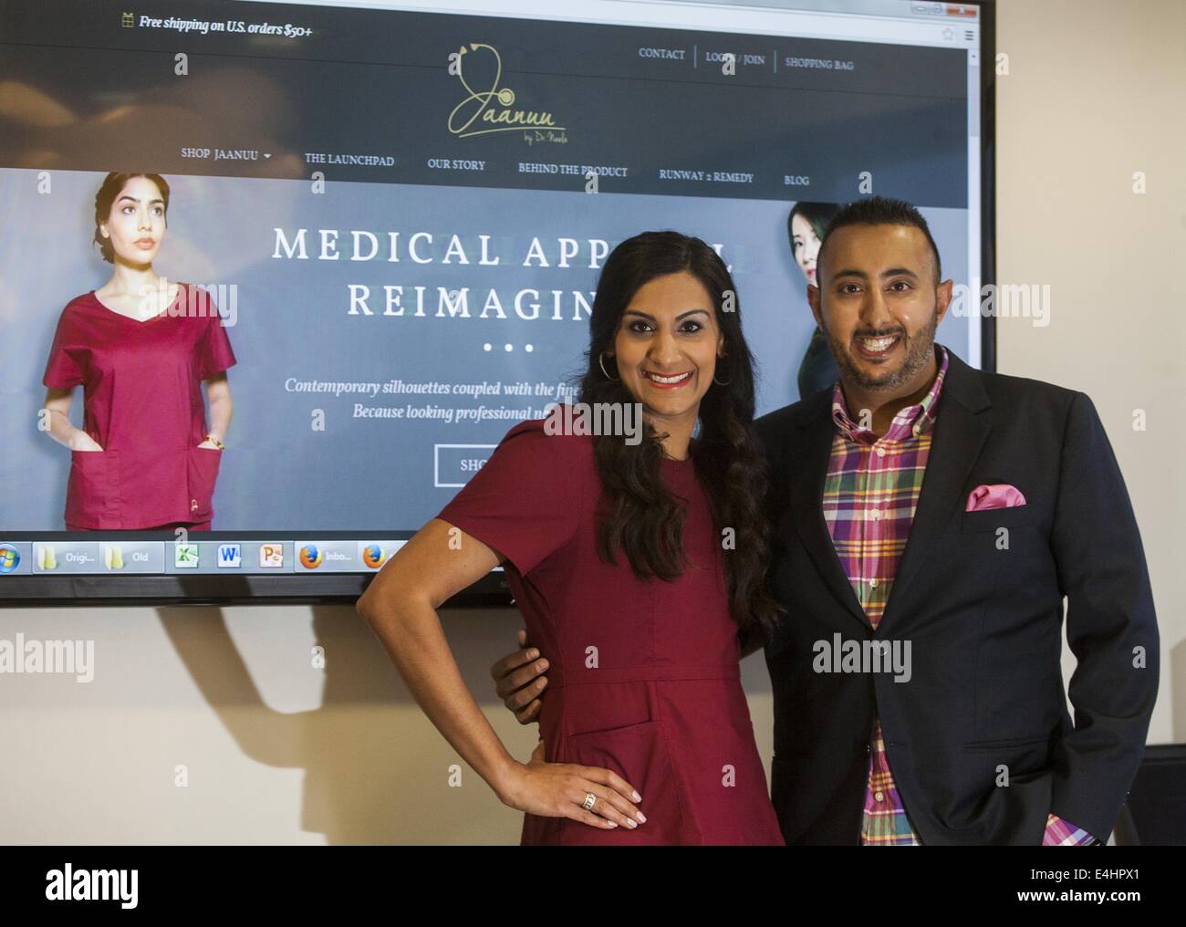 Los Angeles, California, USA. 9th June, 2014. Shaan Sethi and his ...