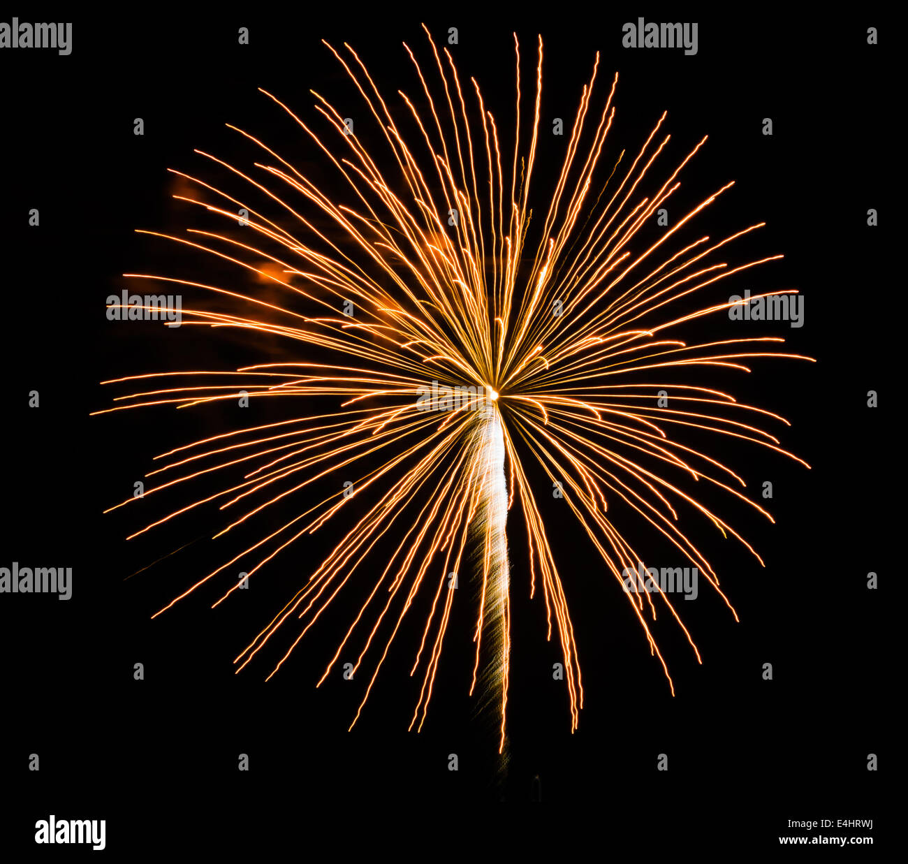 Red trails of fireworks hi-res stock photography and images - Alamy