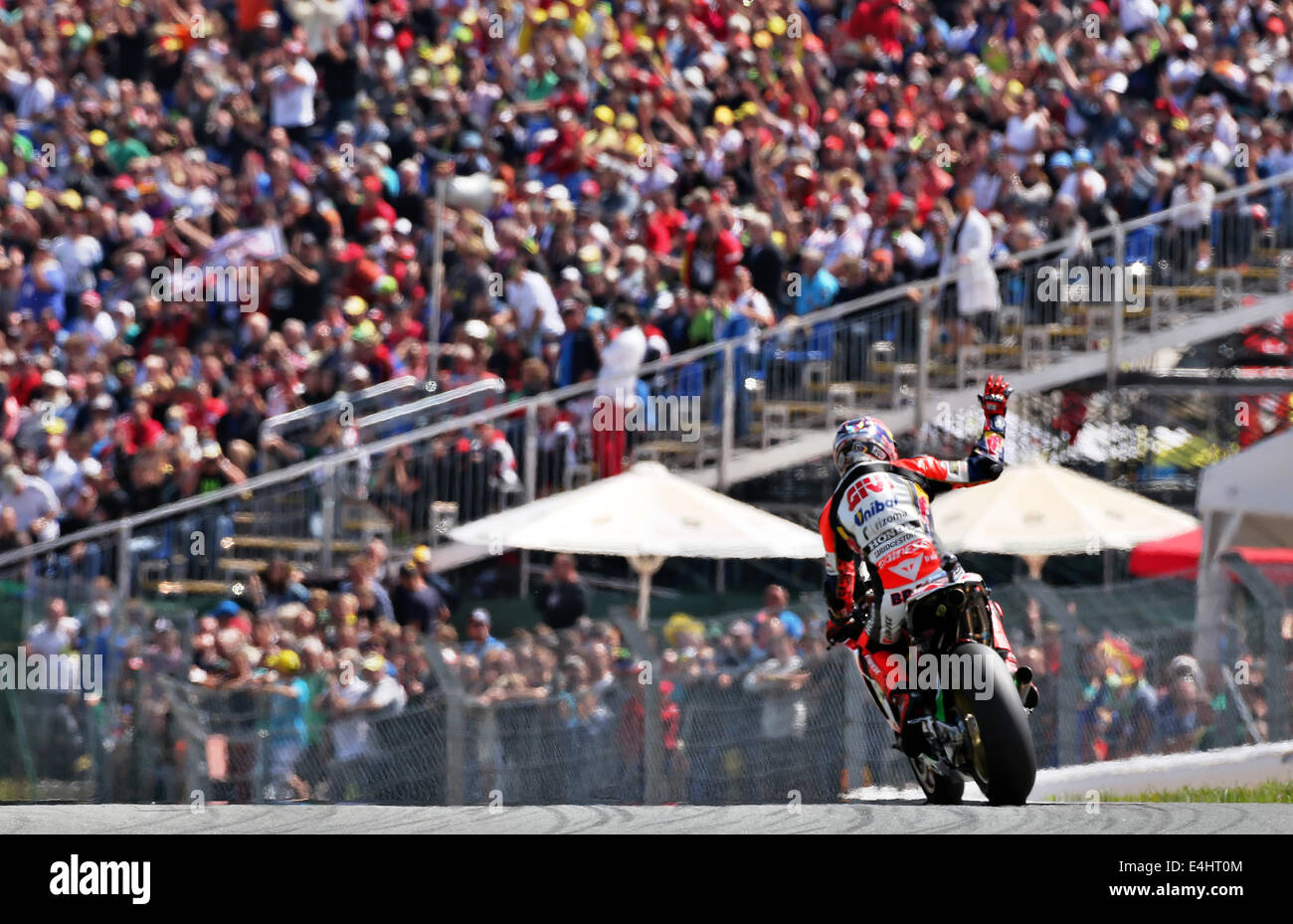 Stefan bradl racing the honda hi-res stock photography and images - Alamy