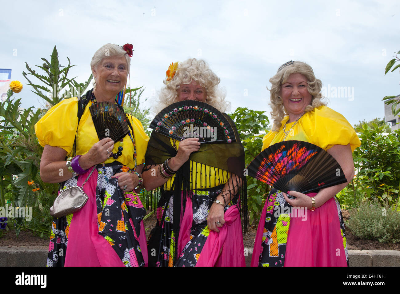 West Kirkby, Wirral, UK. 12th July, 2014. Barbara Broster, Barbara ...