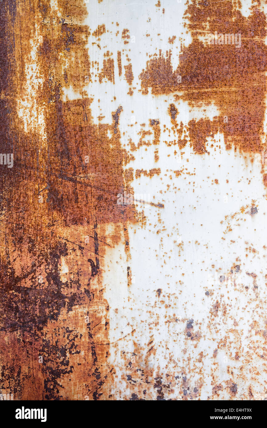 Metallic rusty texture Stock Photo - Alamy