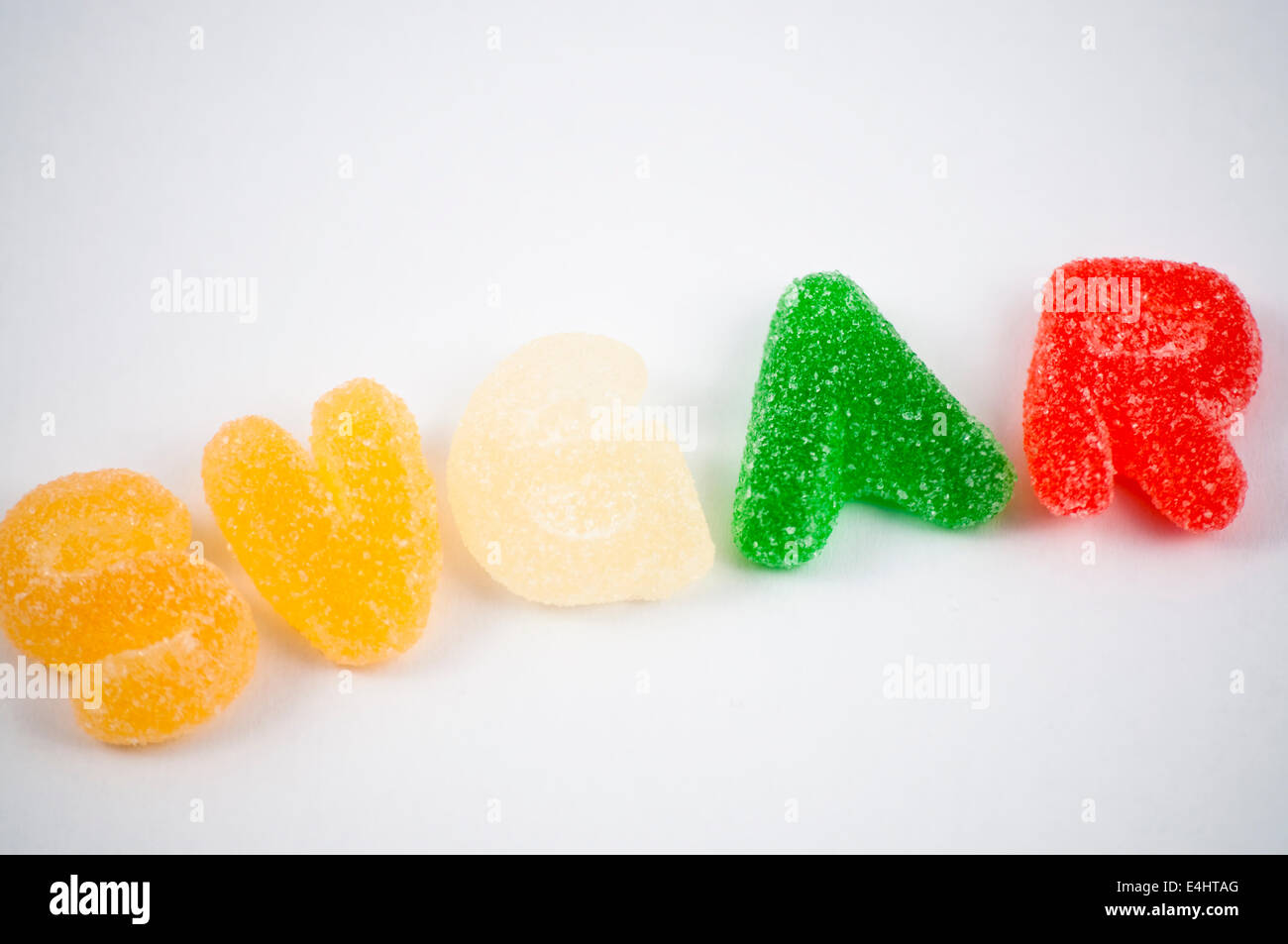 sweet´picture over white background Stock Photo - Alamy