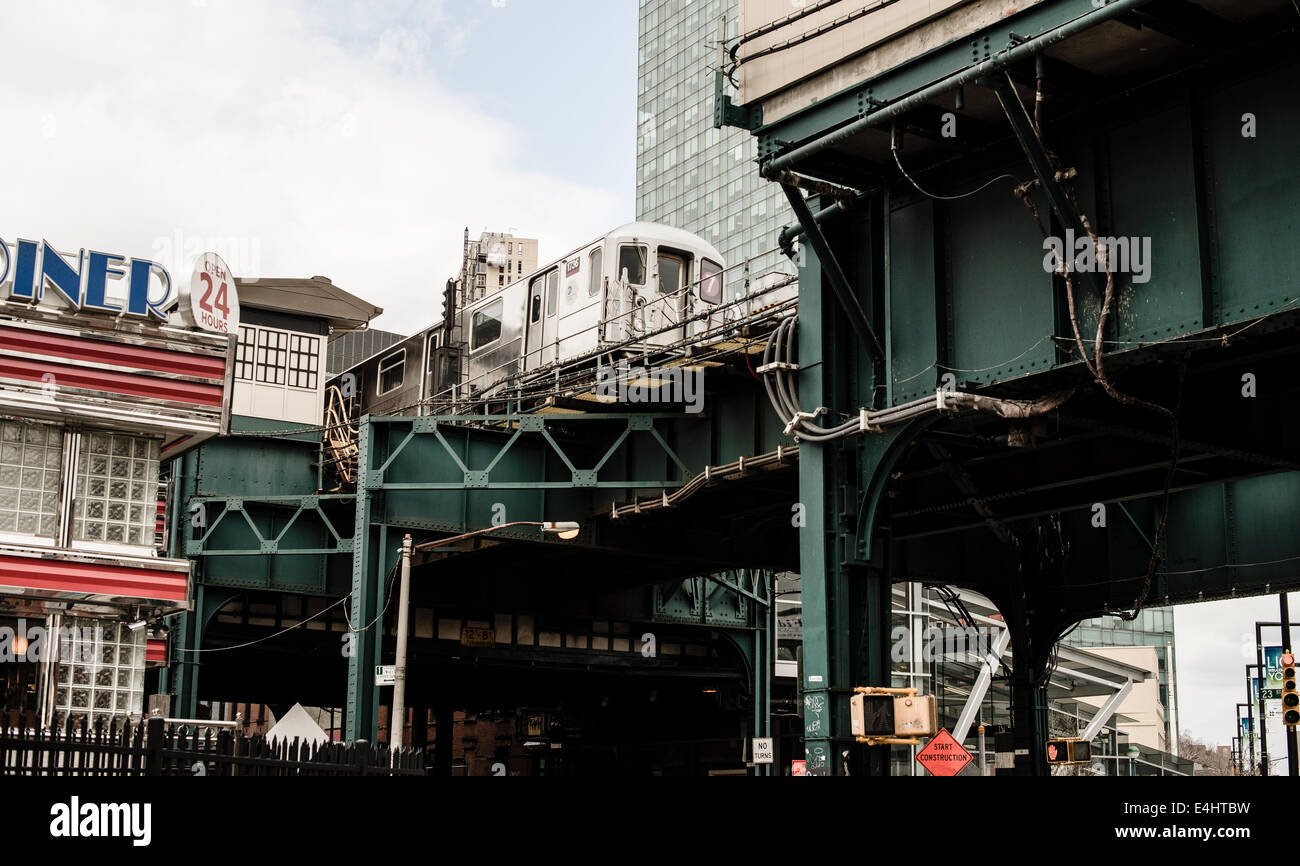 New York subway train, 2013 Stock Photo - Alamy