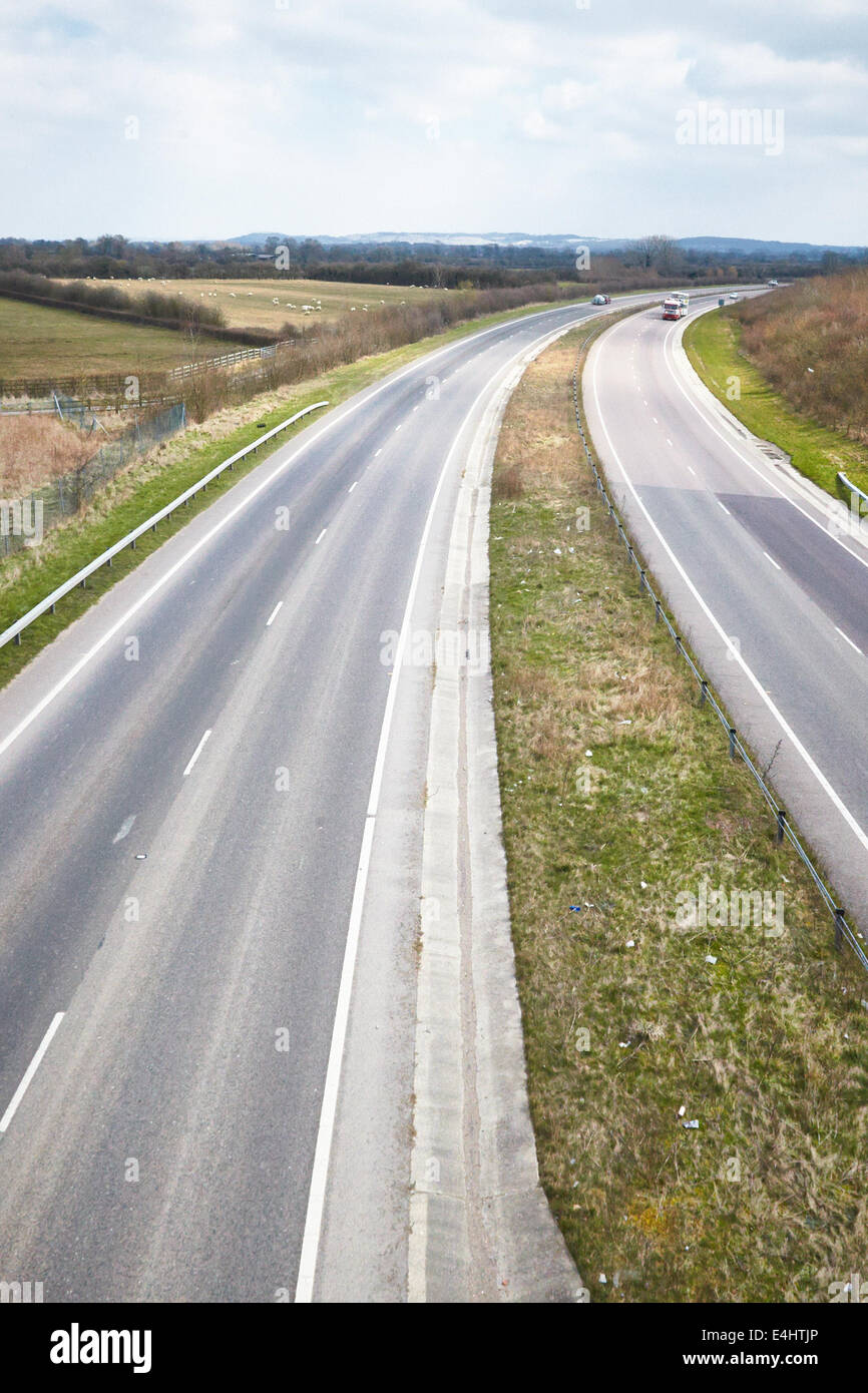 Dual Carriageway Rural High Resolution Stock Photography and Images - Alamy