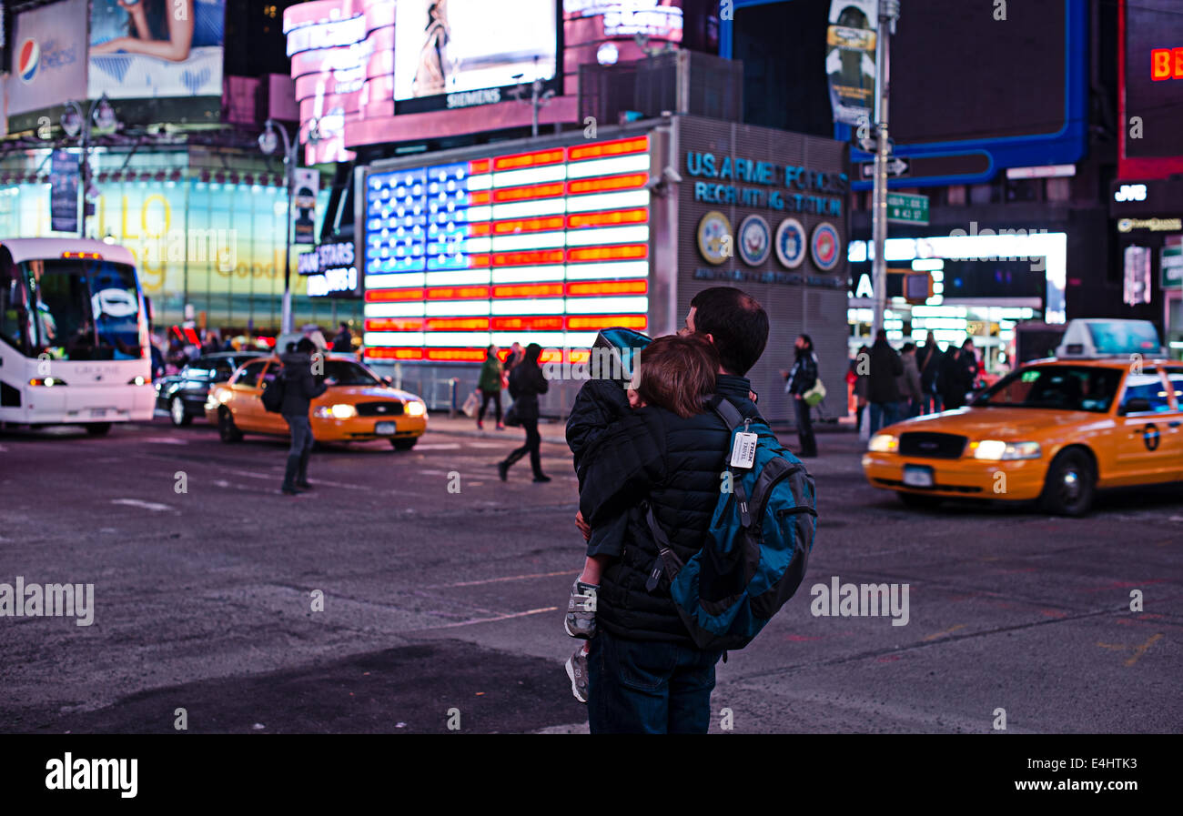 Times Square, New York. Street view, 2013 Stock Photo - Alamy