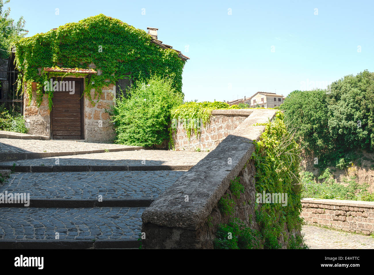 Traditional Italian homes. Old buildings Stock Photo - Alamy