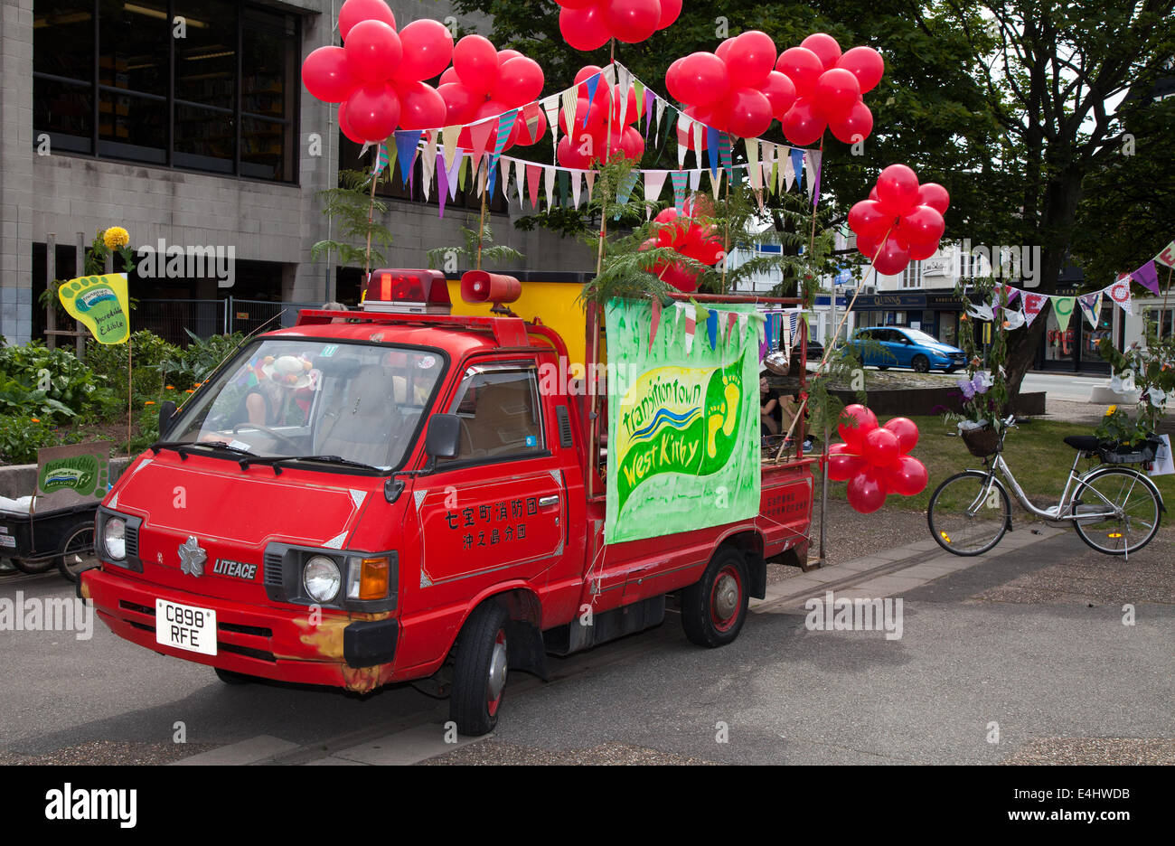 1985 Toyota LITE-Ace van at Hoylake-Meols A special parade to welcome ...