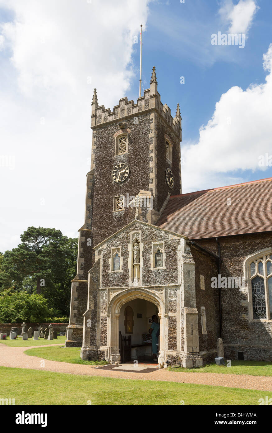 Sandringham church on sandringham estate hi-res stock photography and ...