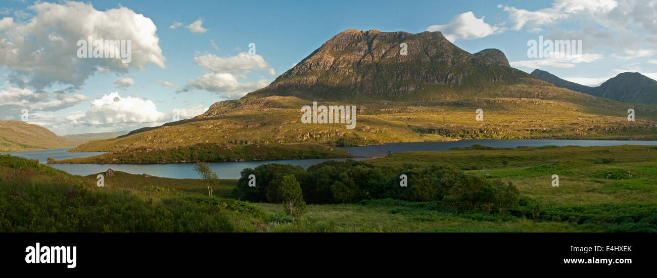 Sgorr Tuath on Loch Lurgainn Stock Photo - Alamy