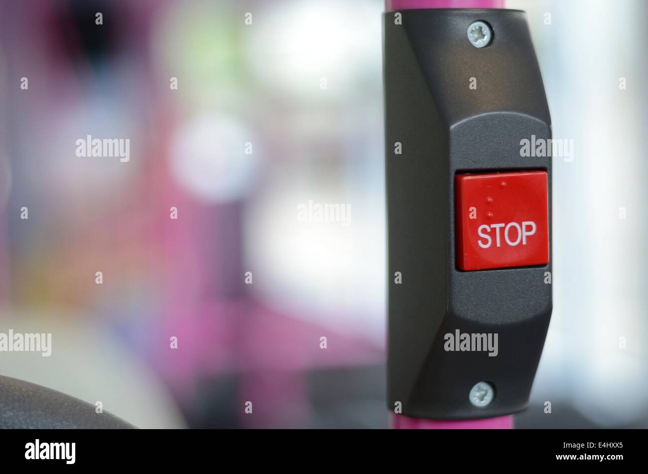 Bus stop button hi-res stock photography and images - Alamy