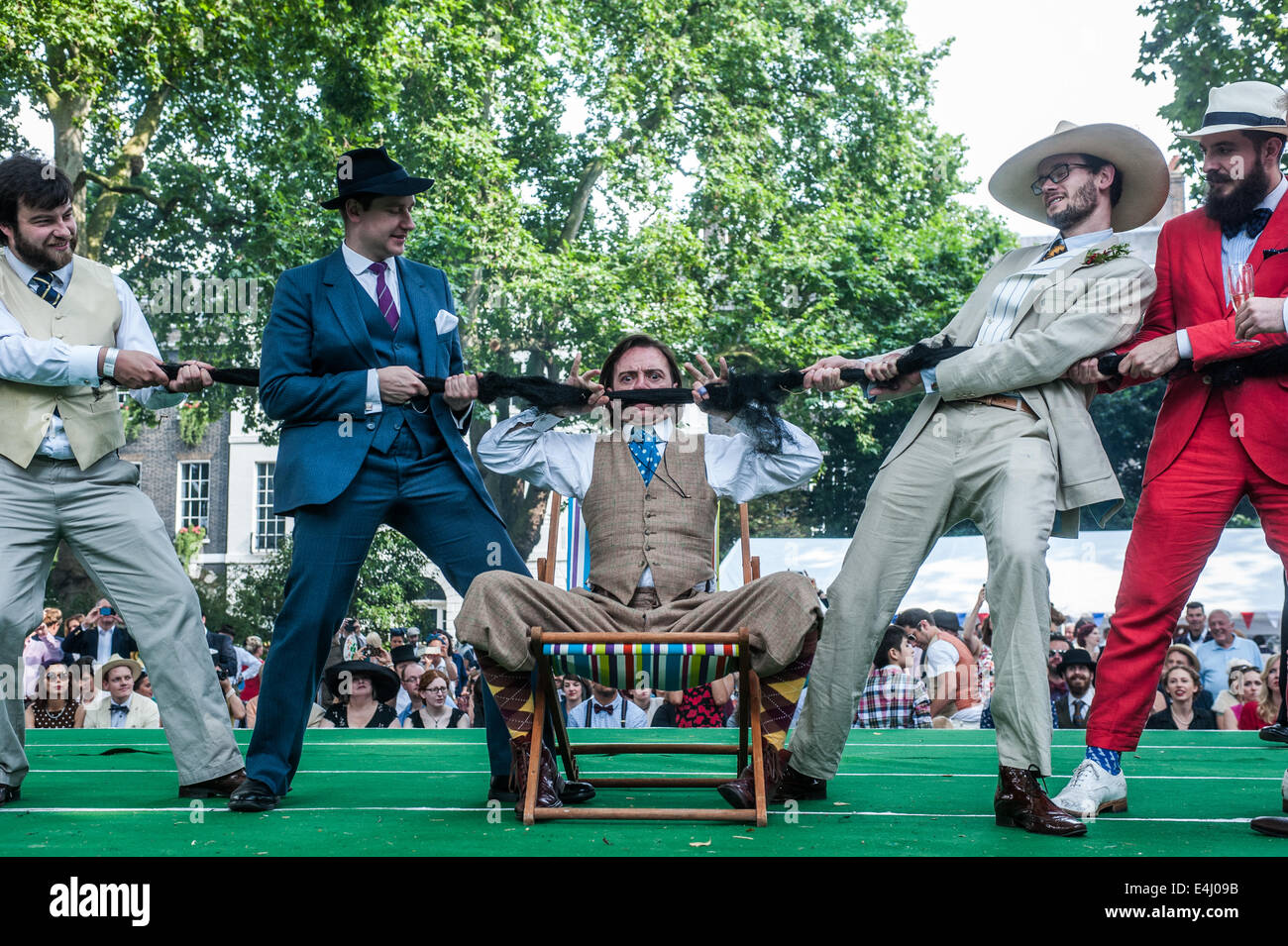 London, UK. 12th July, 2014. Competitors participate at the Chap ...