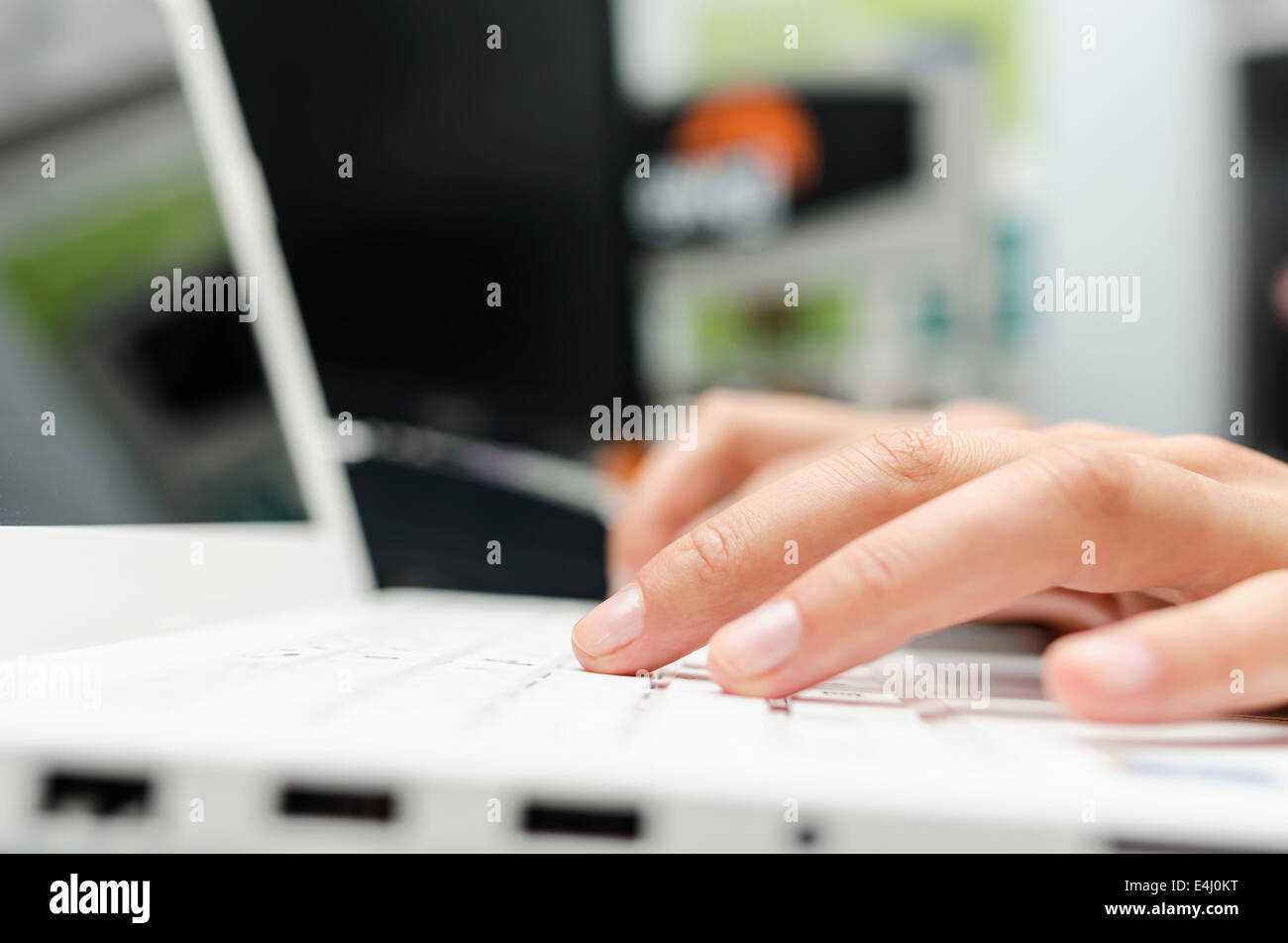Fingers on keypad hi-res stock photography and images - Alamy