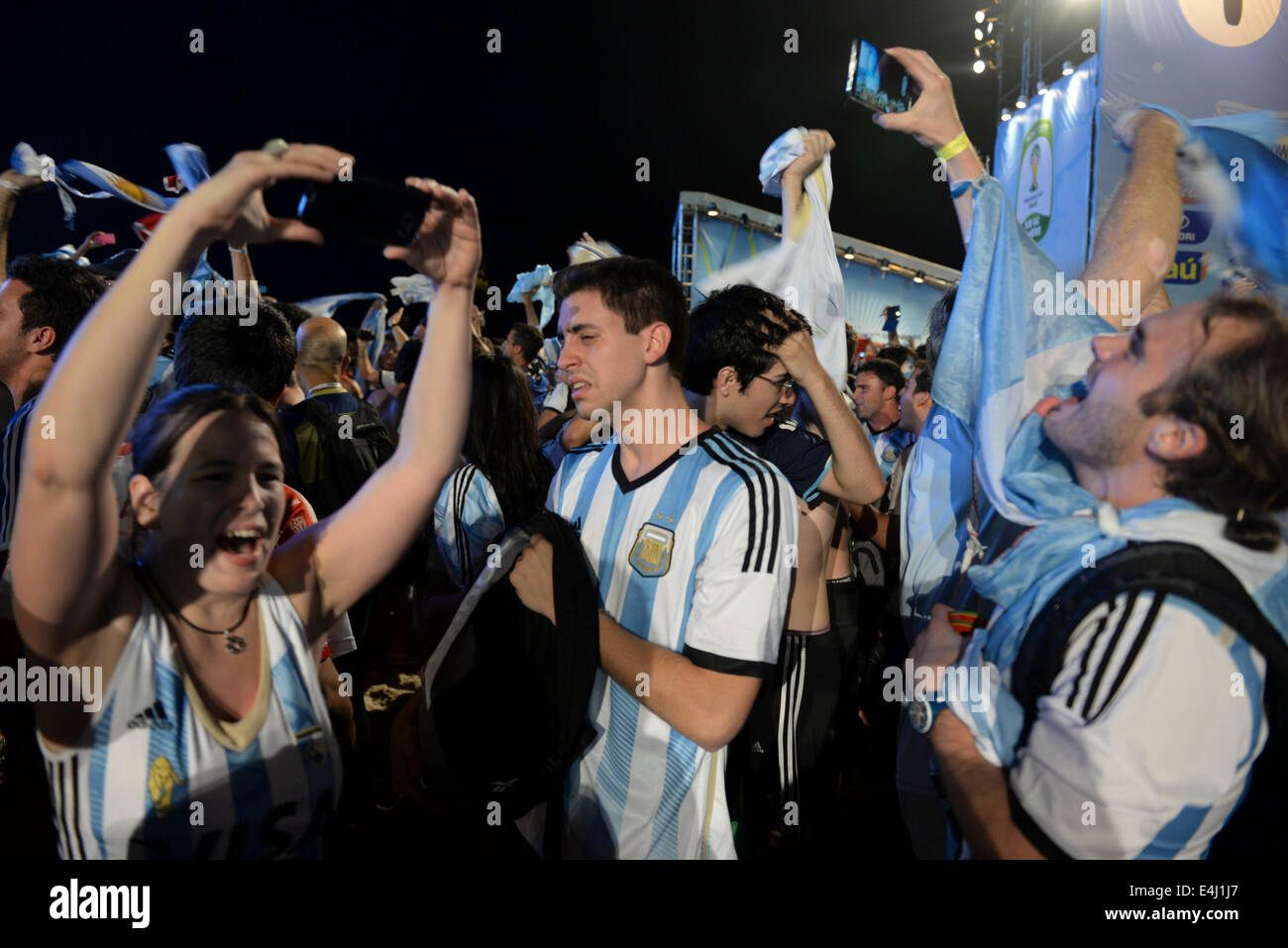 Rio celebration world cup hi-res stock photography and images - Alamy