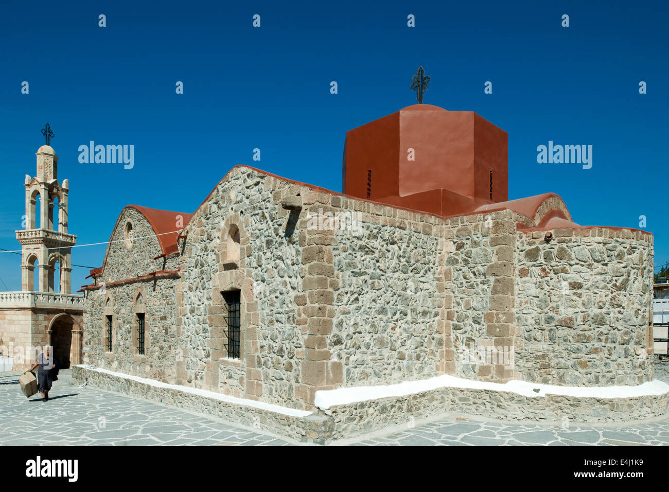 Griechenland, Rhodos, Asklipio (Asklipion), Kirche Kimisis tis ...