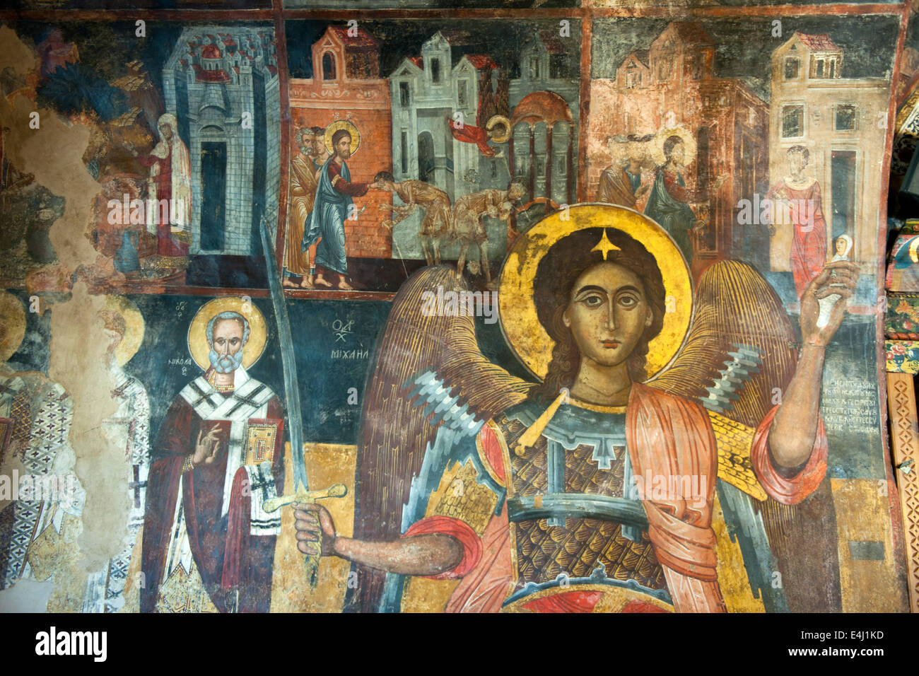 Griechenland, Rhodos, Asklipio (Asklipion), Kirche Agios Nektarios ...
