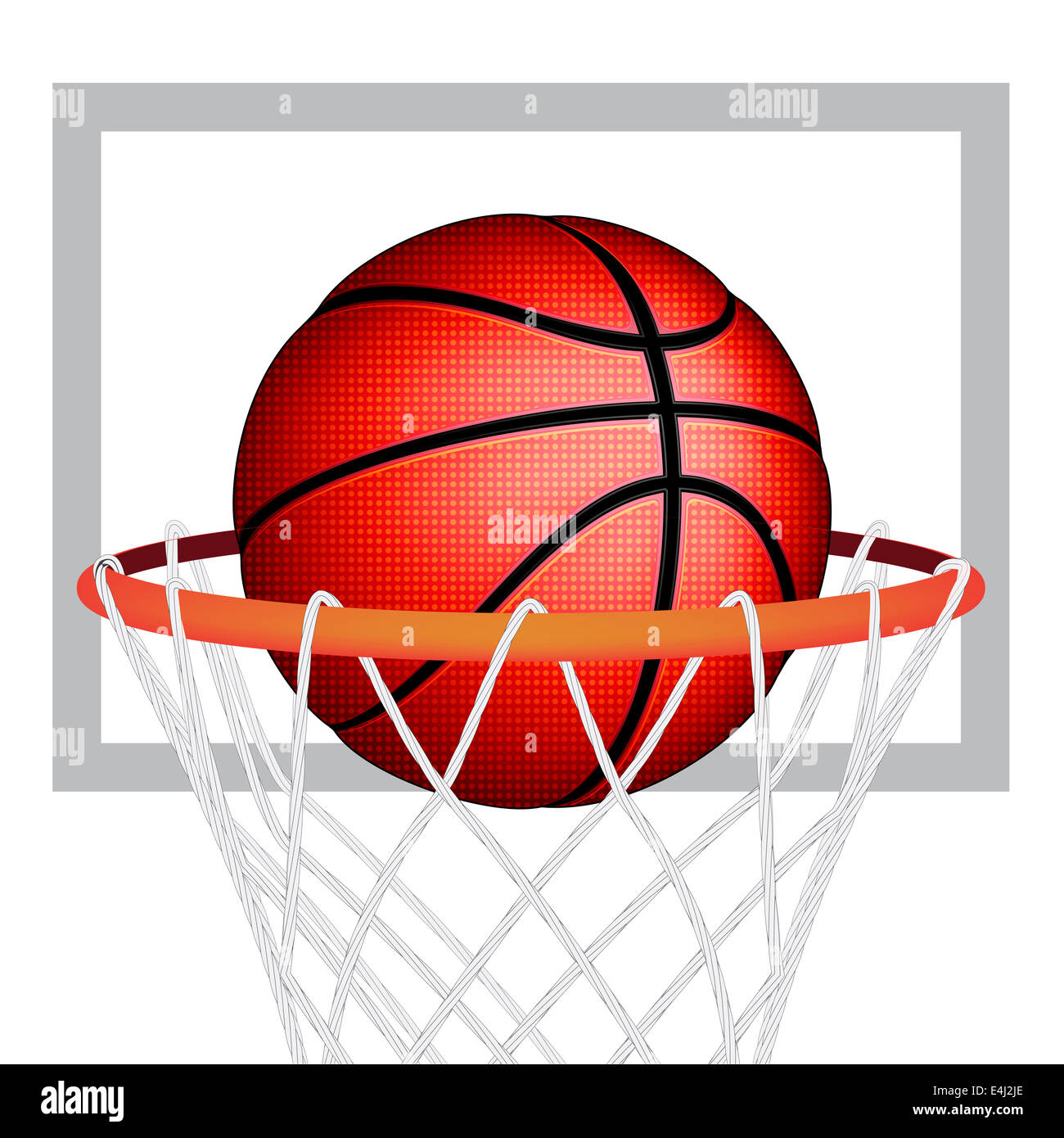 Basketball ball sport Cut Out Stock Images & Pictures - Alamy