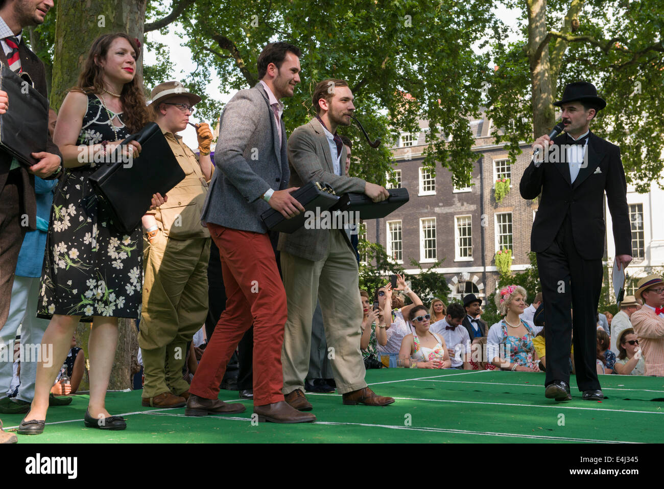 Bedford Square, London UK. 12 July 2014, The 10th Anniversary of the ...
