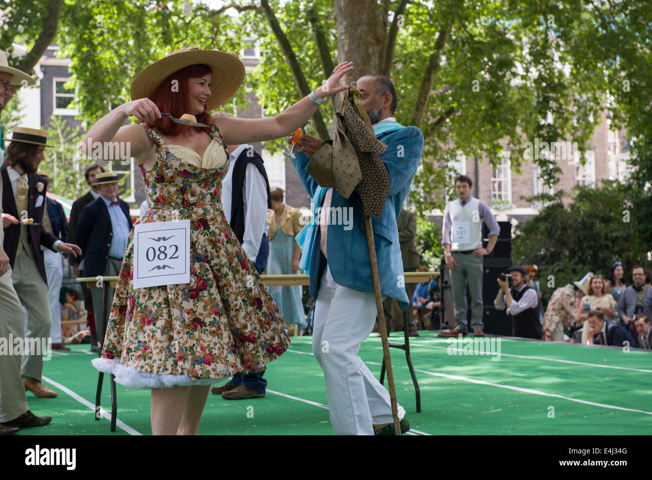 Bedford Square, London UK. 12 July 2014, The 10th Anniversary of the ...