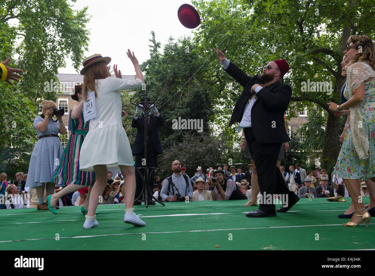Bedford Square, London UK. 12 July 2014, The 10th Anniversary of the ...