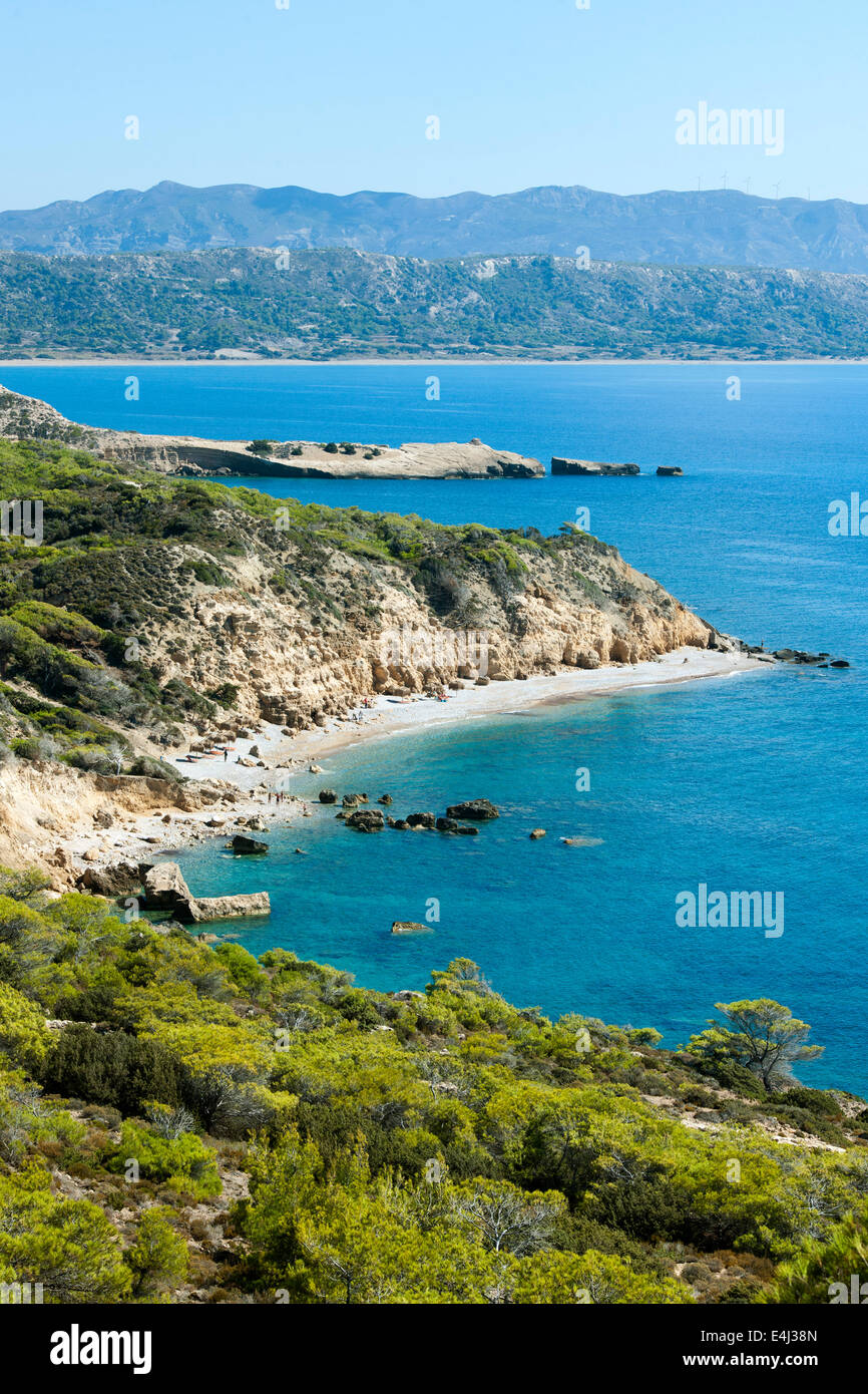Monolithos Rhodes Beach High Resolution Stock Photography and Images ...