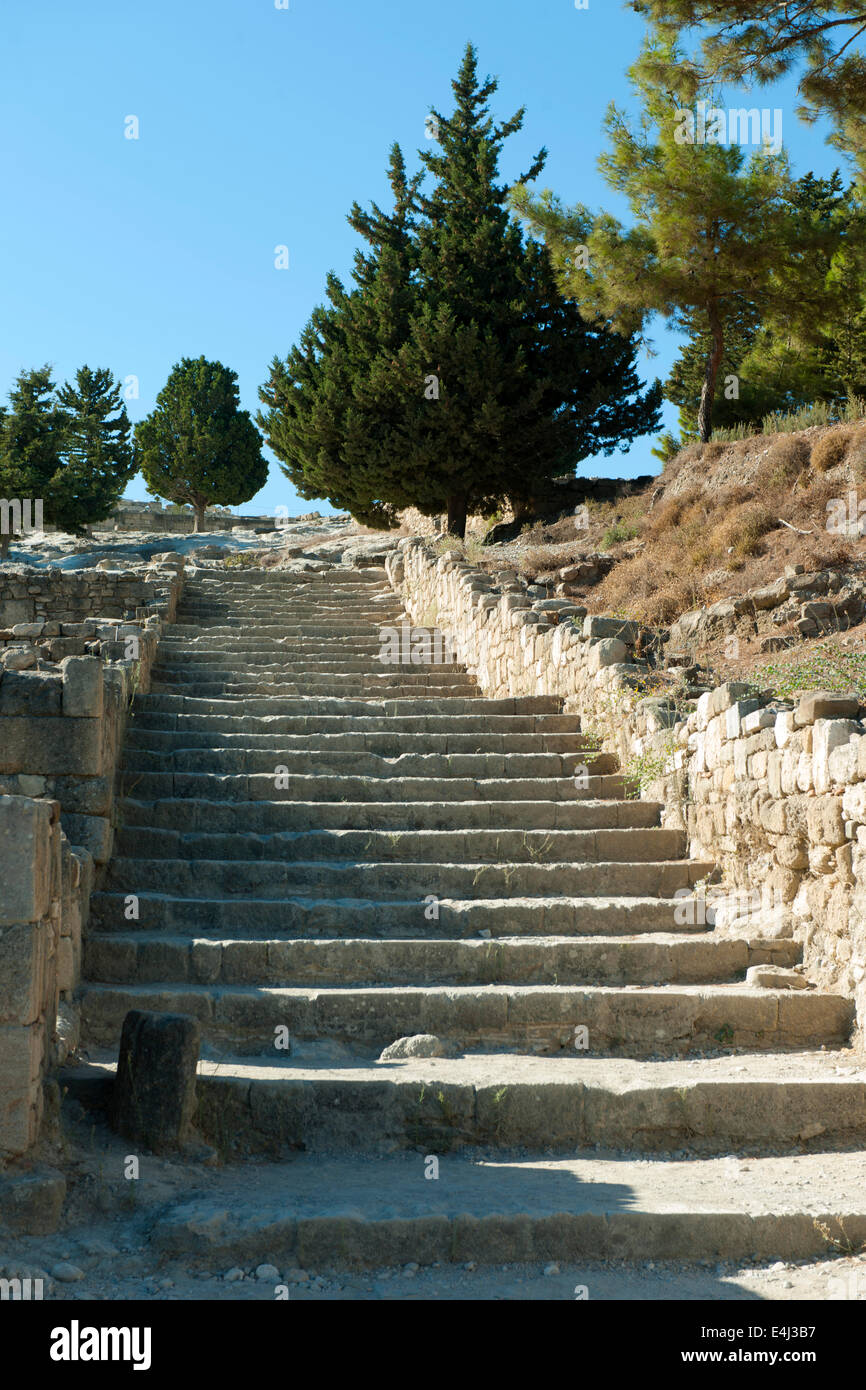 Griechenland, Rhodos, Kamires (Kamirou, Kamiros oder Kameiros) war eine ...