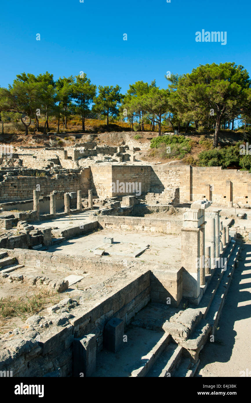Griechenland, Rhodos, Kamires (Kamirou, Kamiros oder Kameiros) war eine ...