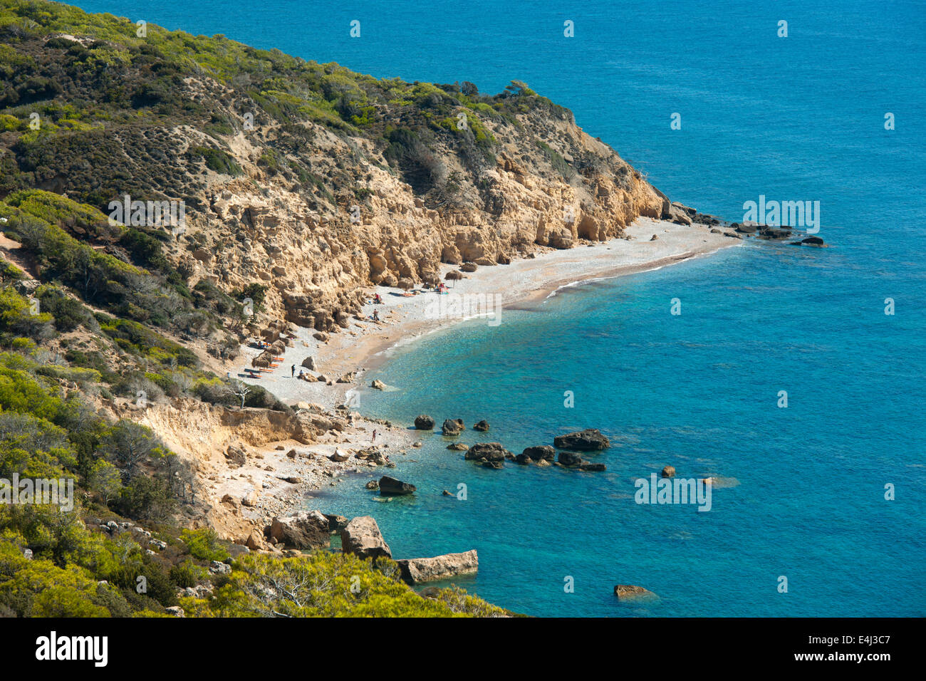 Rhodos island at aegean sea hi-res stock photography and images - Alamy