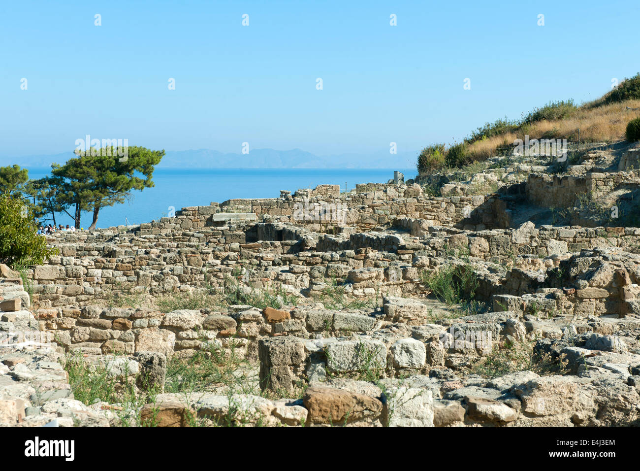 Griechenland, Rhodos, Kamires (Kamirou, Kamiros oder Kameiros) war eine ...