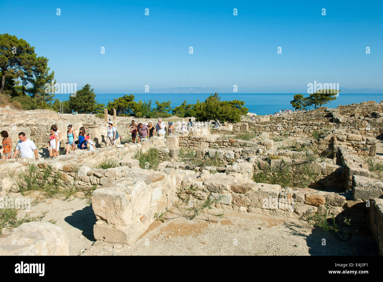 Griechenland, Rhodos, Kamires (Kamirou, Kamiros oder Kameiros) war eine ...